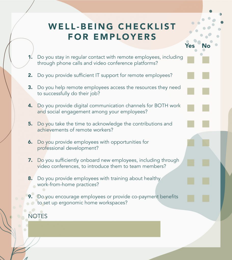 Your Checklist to Staying Mentally and Physically Healthy at Work ...